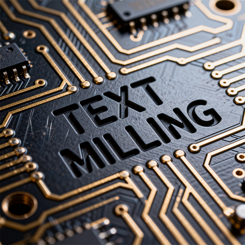 Text Milling in PCB Fabrication: For Permanent & Precision Marking-Pcb ...