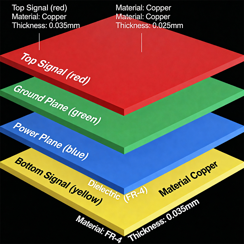 4-Layer PCB Stackup Guide: The Standard for Reliable & Performant ...