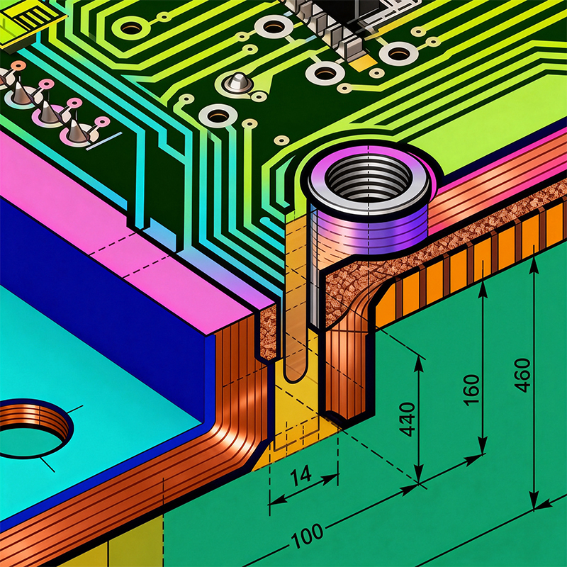 Counterbore Hole in PCBs: Guide to Design, Purpose & Manufacturing-Pcb ...