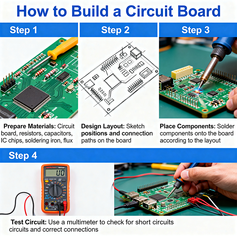 How to Build a Circuit Board: A Complete Step-by-Step Manufacturing ...
